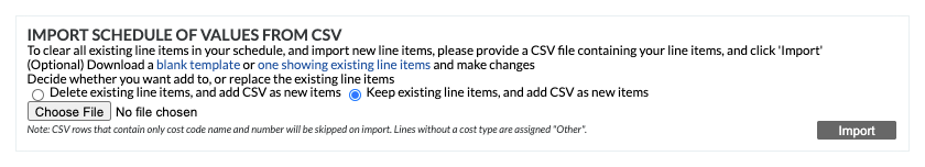 从 CSV 文件导入合约 SOV 明细项 - Procore